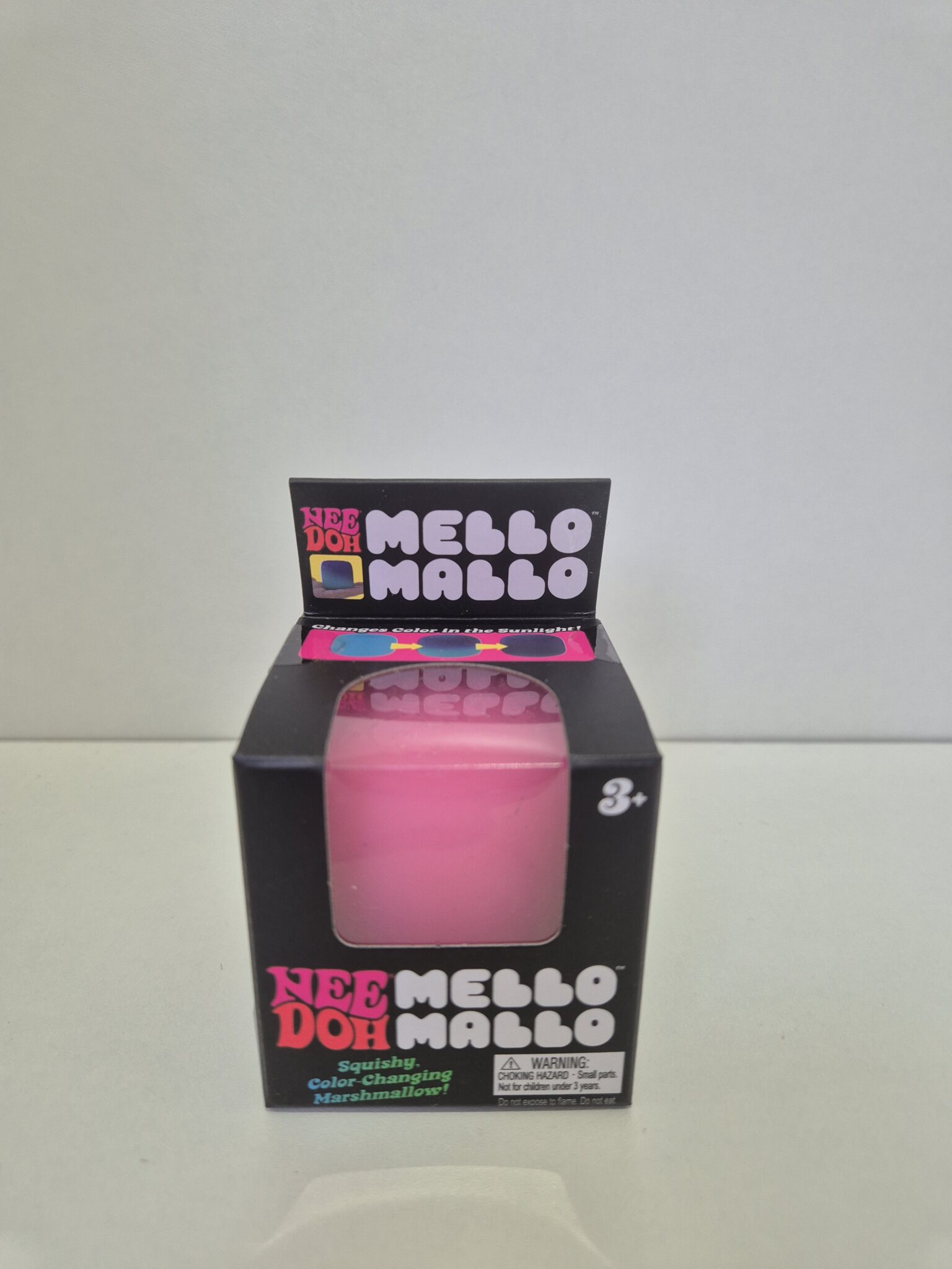 NeeDoh Mello Mallo -Marshmallow Fidget Toy Safe Non-Toxic, Age 3 Year ...